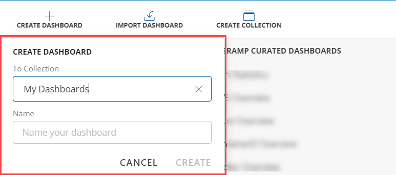 Configuring the Dashboard Operations | OpsRamp Documentation